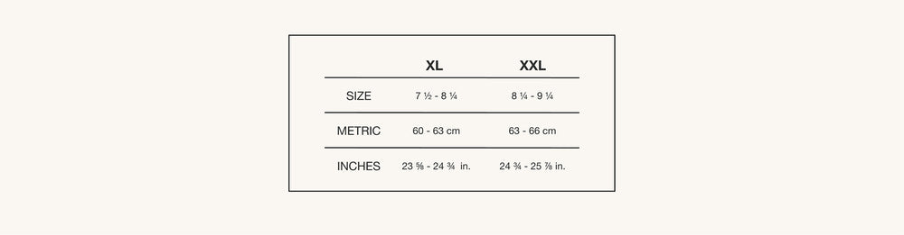 Sizing - Oddjob® Hats