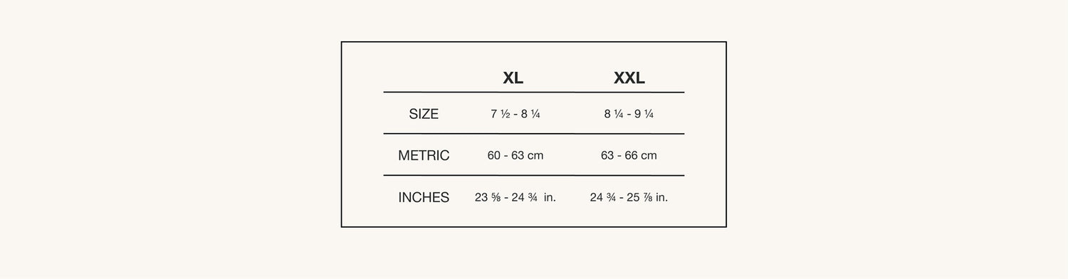 Sizing - Oddjob® Hats