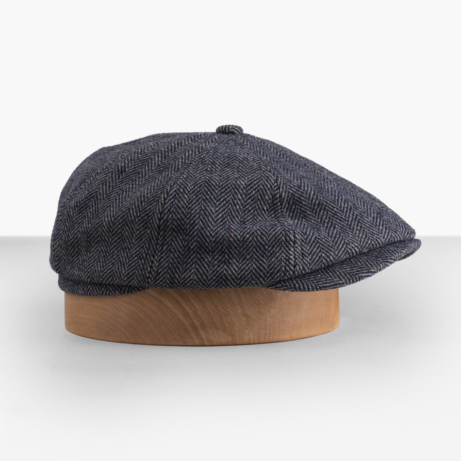 Wool Newsboy Cap / Hats For Big Heads / Oddjob Hats - Oddjob® Hats