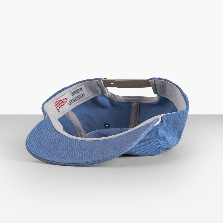 Big Flat Bill Unstructured Rope Hat / Hats For Big Heads / Oddjob Hats - Oddjob® Hats