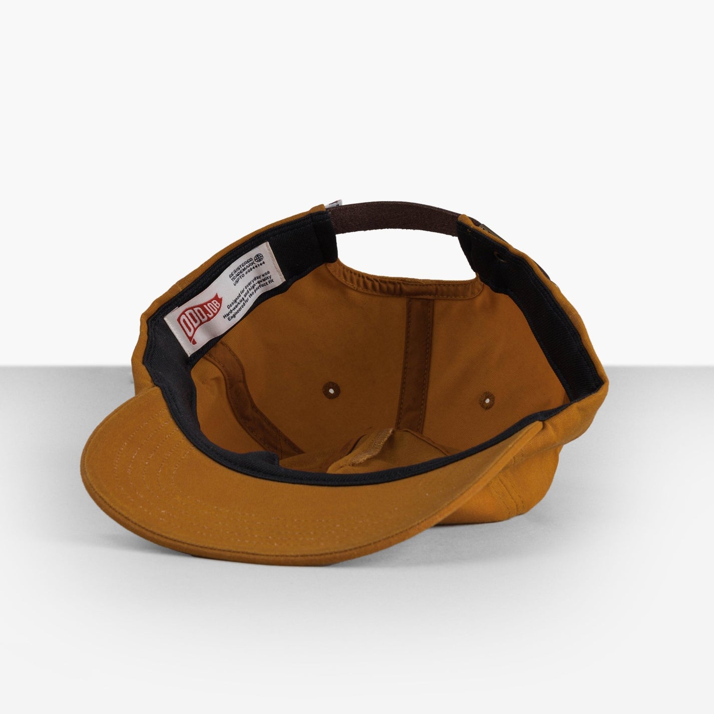 Big Flat Bill Unstructured Waxed Hat / Hats For Big Heads / Oddjob Hats ...